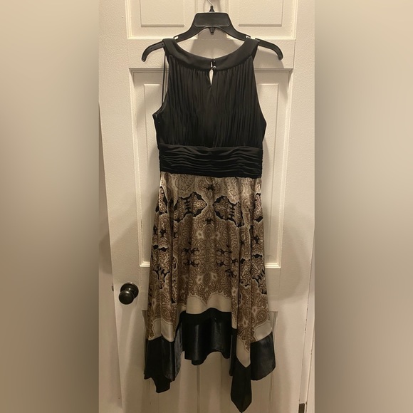 Melrose | Dresses | Melrose Black Cream Gown | Poshmark